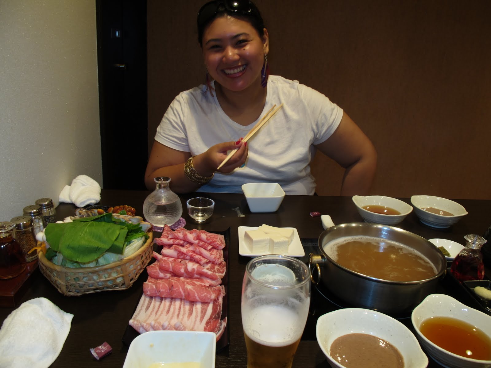Tales of a Female Traveler: Eating Japanese Shabu Shabu the Right Way