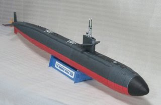 Papercraft Heaven: Los Angeles Class Submarine Papercraft