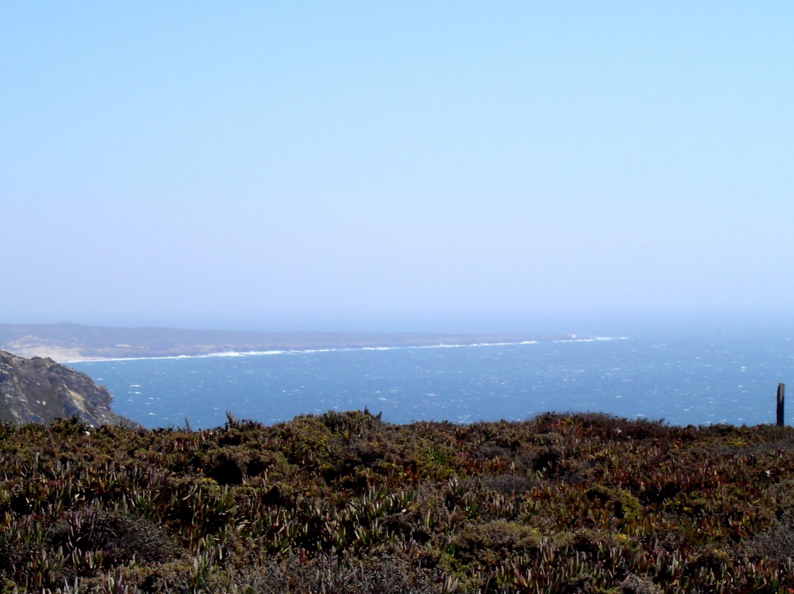 Viajar e descobrir: Portugal - Cabo Raso visto do cabo da Roca