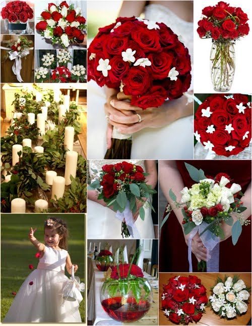 LeLe Floral: Romantic/Red Rroses wedding theme
