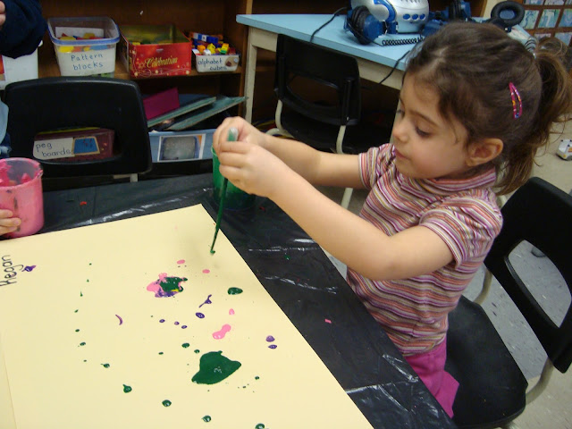 Joyful Learning in the Early Years: Splatter Painting!