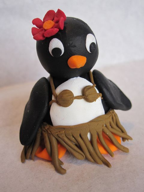Creator's Joy: Polymer clay penguin tutorial