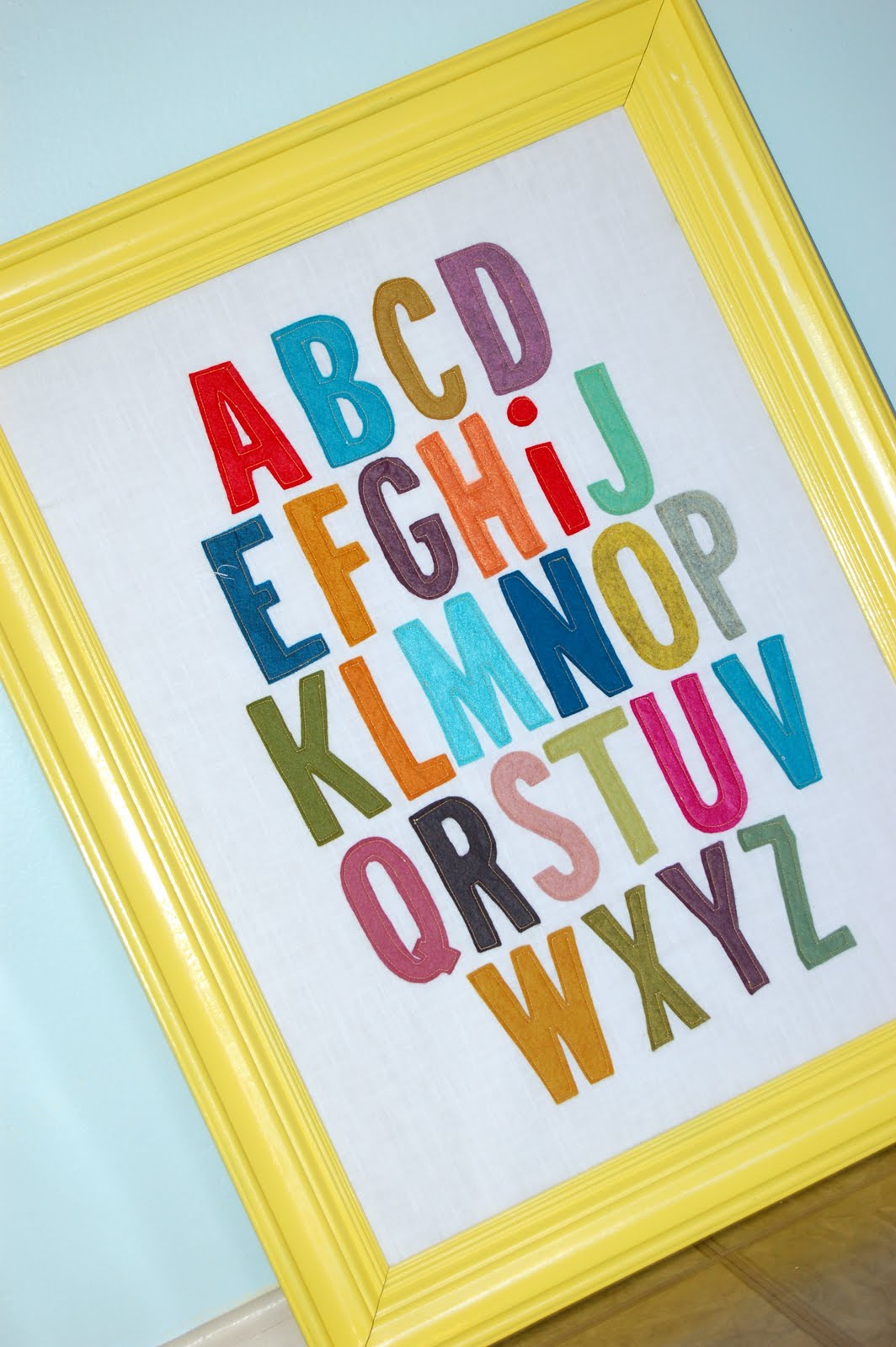 mAde by autie: ABC frame