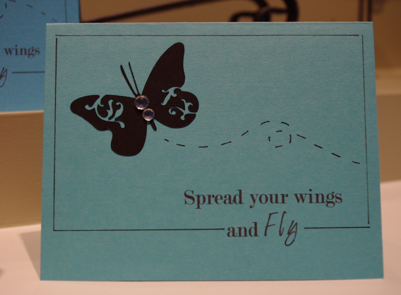 Creative "Try"als: Spread Your Wings and Fly Card
