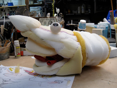 Max Winston's Art and Such: Chowder and Flapjack puppets!