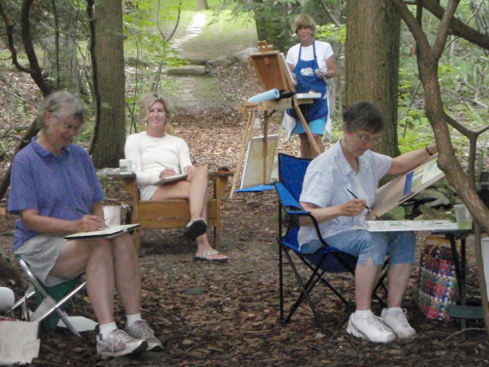 Endless Mountain Artists: A Perfect Day On the Lake