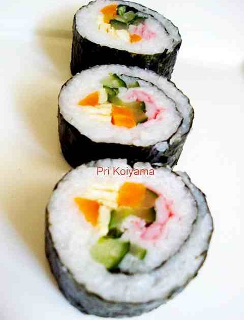 Culinária-Receitas - Mauro Rebelo: SUSHI DA PRI - PASSO A PASSO