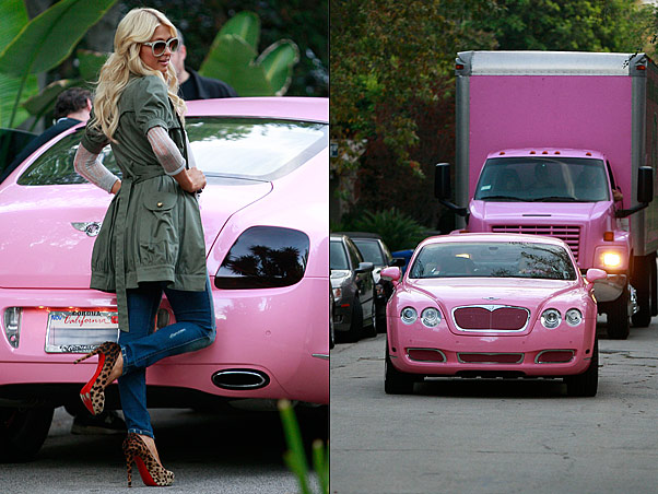 ESTILO KIKI DELL: Paris Hilton : Tudo Rosa!!!!