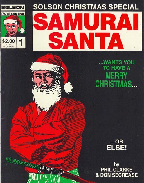 Kleefeld on Comics: Jim Lee: Samurai Santa