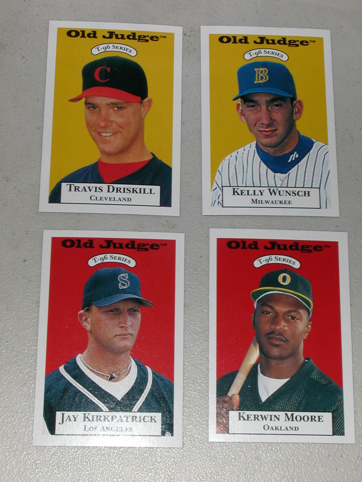 BA Benny's Pack Rip Cafe: 1996 Signature Rookies T-96 Old Judge