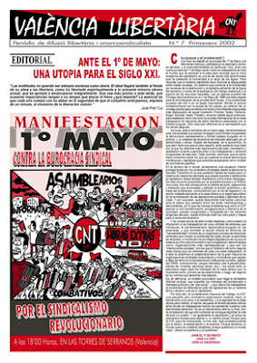 Escuela de rebeldía: Breve historia del periodico València Llibertària...