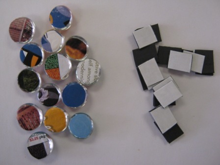 Art for Grown Ups: "Squishy" Marble Magnets