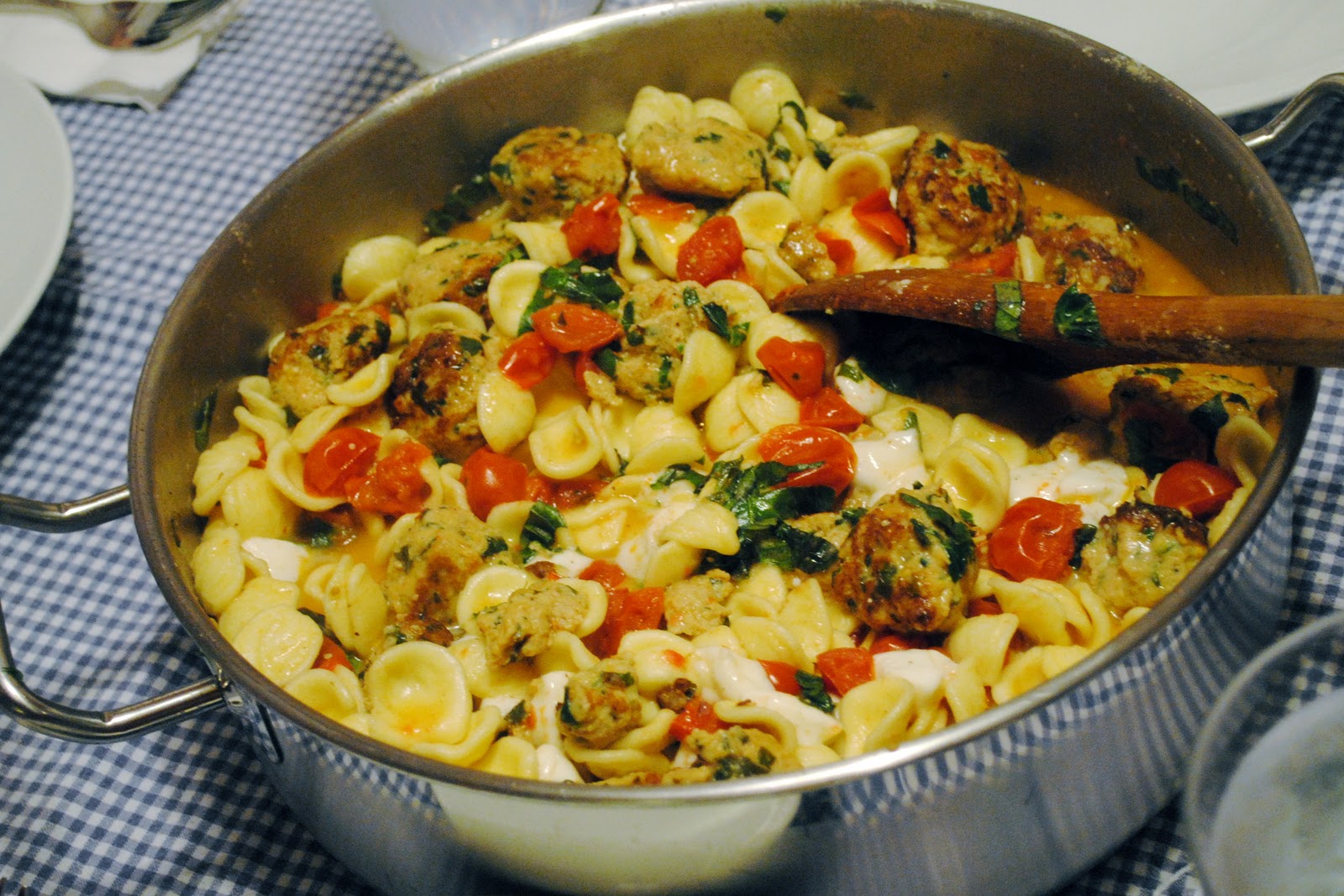 Passionate Perseverance: tasty tuesday ~ orecchiette pasta w/ mini ...