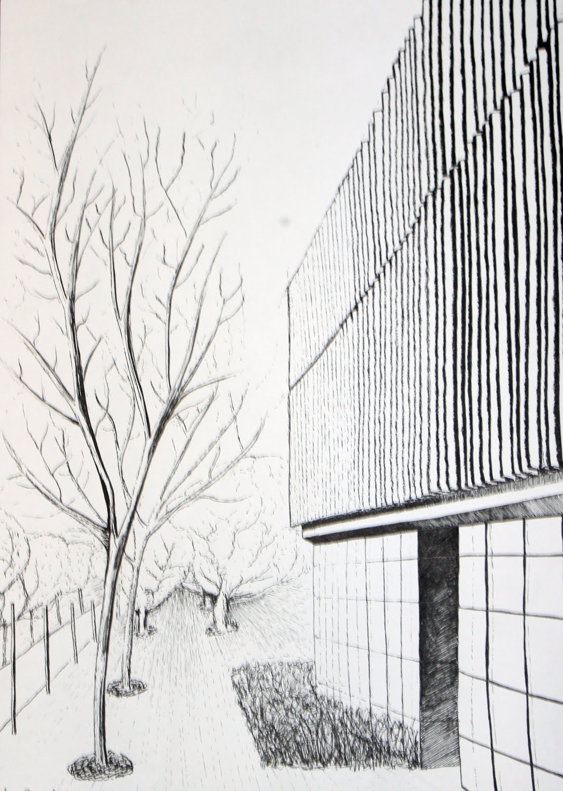 wun shin liew: 2nd workshop - architectural drawing - 1 point