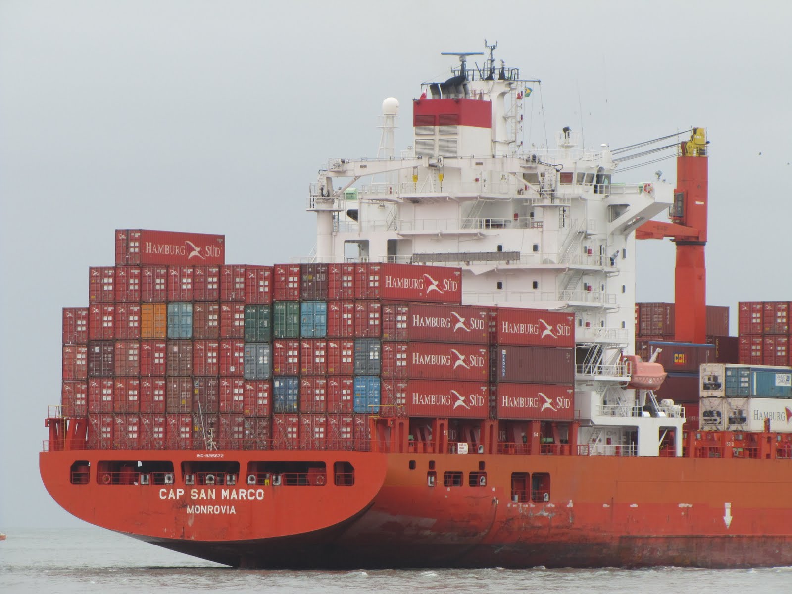 Navios em Santos: Cap San Marco