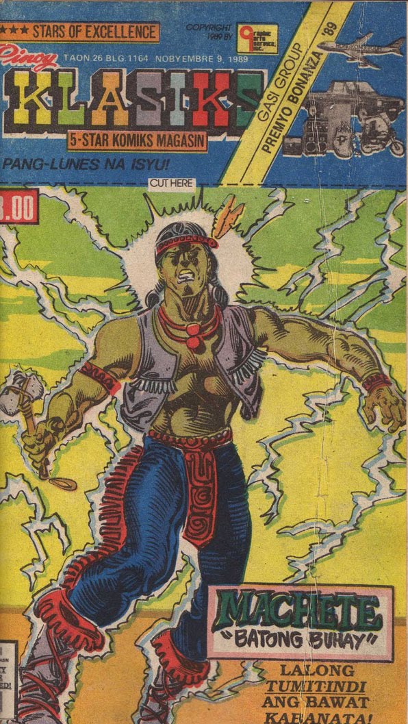 Pinoy Superheroes Universe: MACHETE - Hunk of Wood