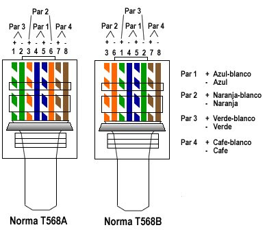 REDES: Ponchado de un cable UTP