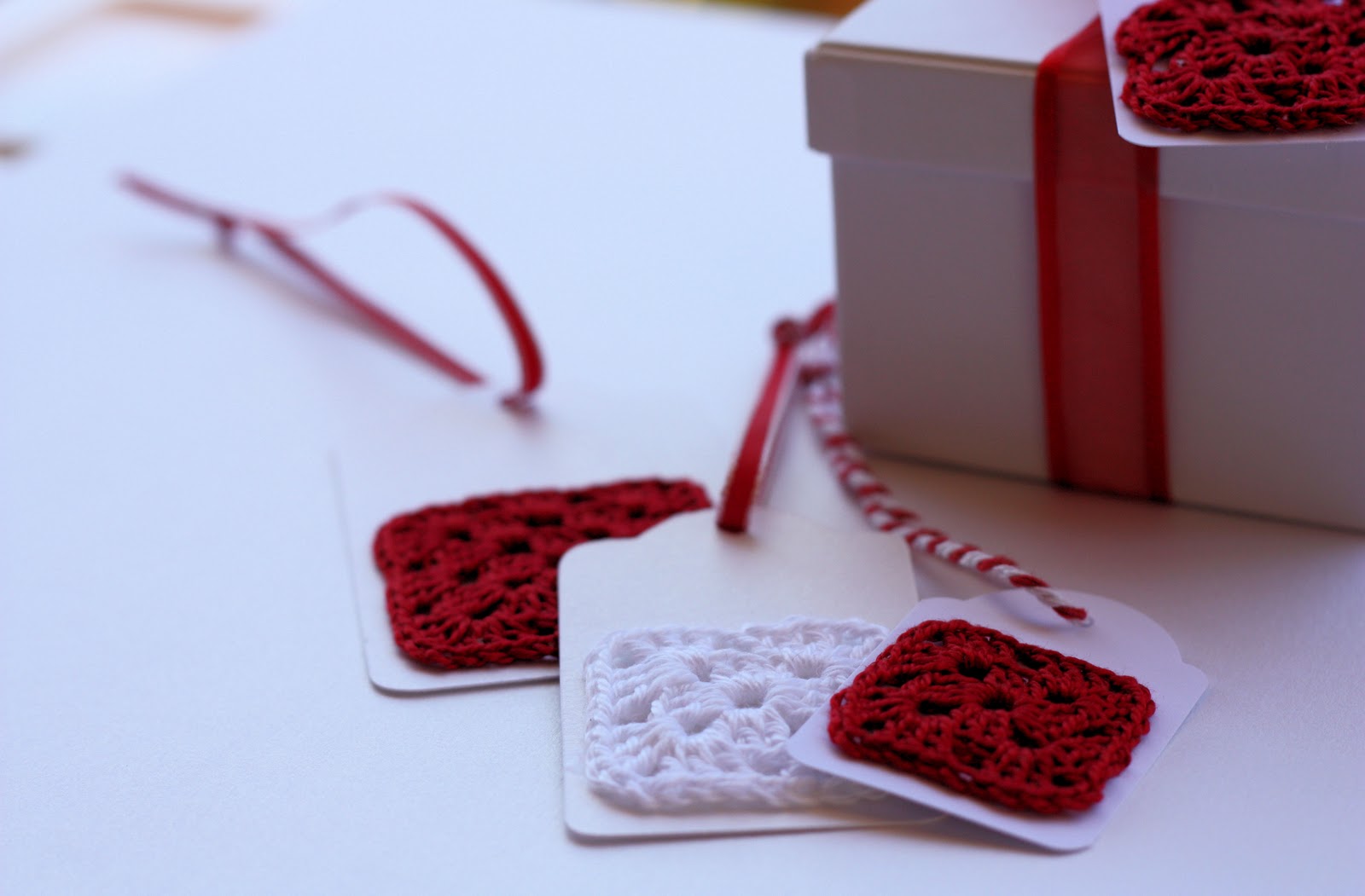 Quick Crochet Gift Tags - A Spoonful of Sugar