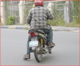 Charles Takyi-Boadu's home: Motor Bikes Banned In Bawku