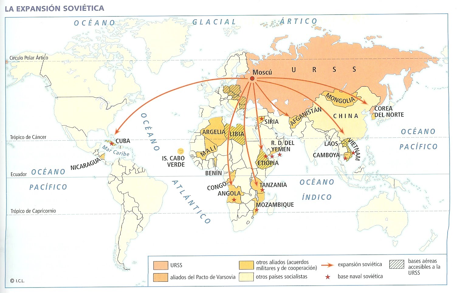 HISTORIA SOCIALES GRUPO 2: La expansión Soviética