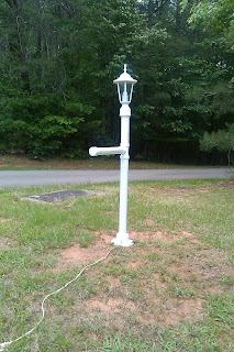 Camping with "The Johnsons": Lamp Post