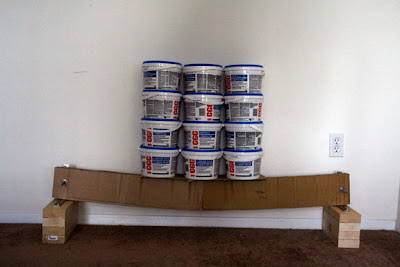 Assembling a Molecular Architecture: Laminated Corrugated Cardboard Beam