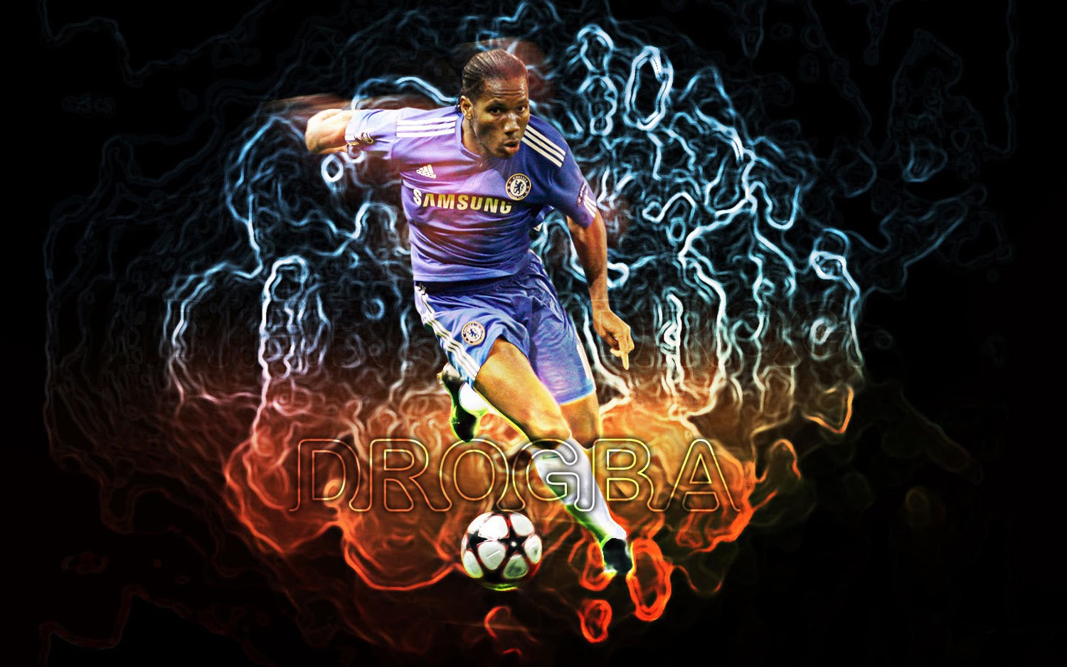 CHELSEAKERS.: DIDIER DROGBA WALLPAPER