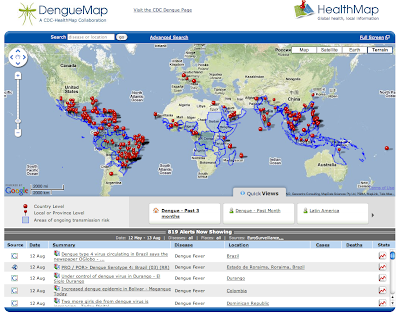 Dengu Map Helps Fighting Dengu ~ The 3rd world view
