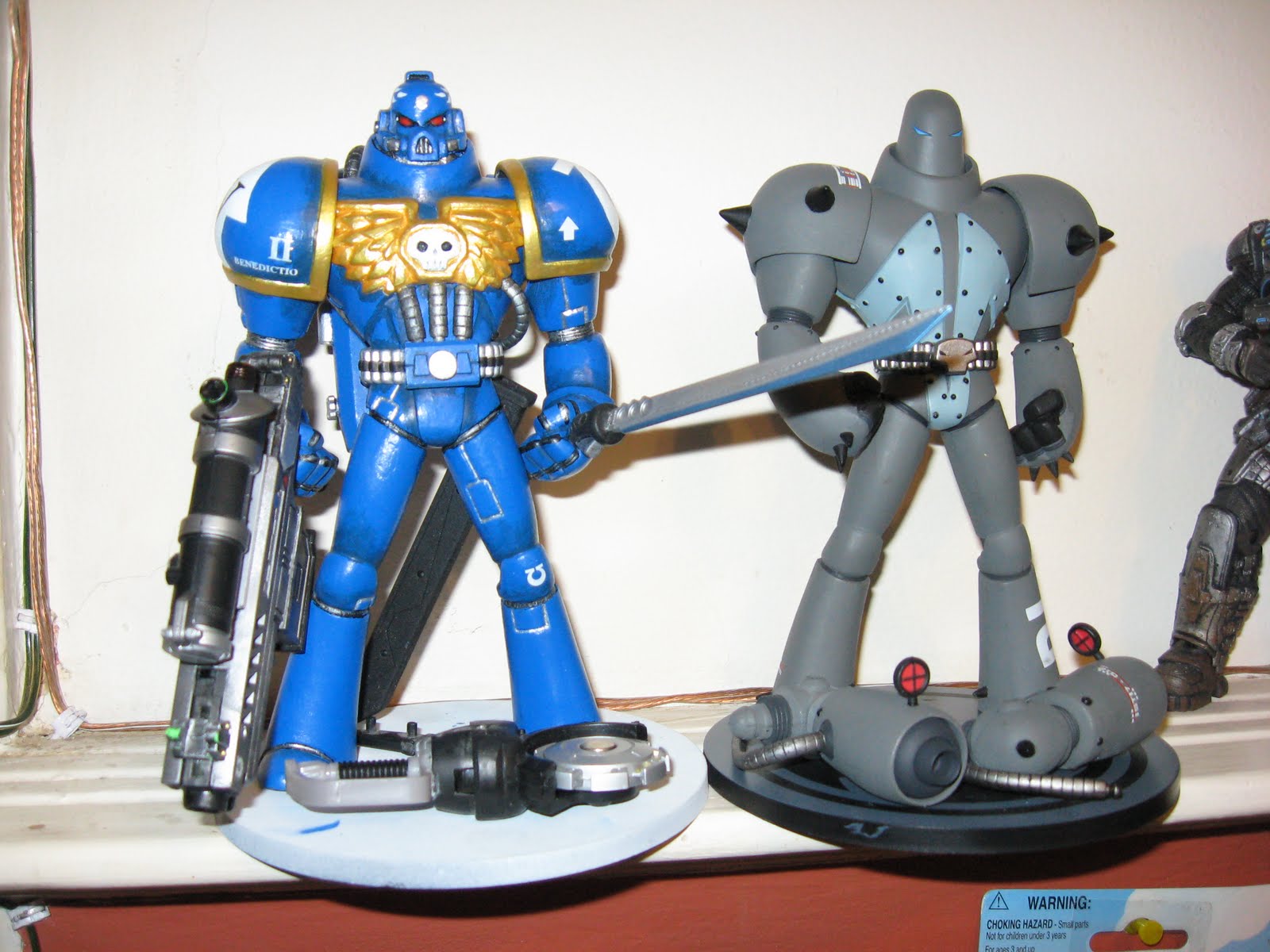 Tim Johnson Art Blog: Custom WH40K Space Marine 1