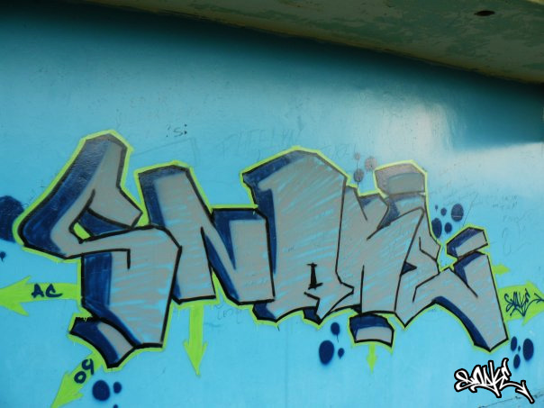 Snake (AC): graffiti