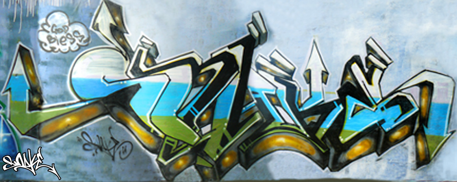 Snake (AC): graffiti