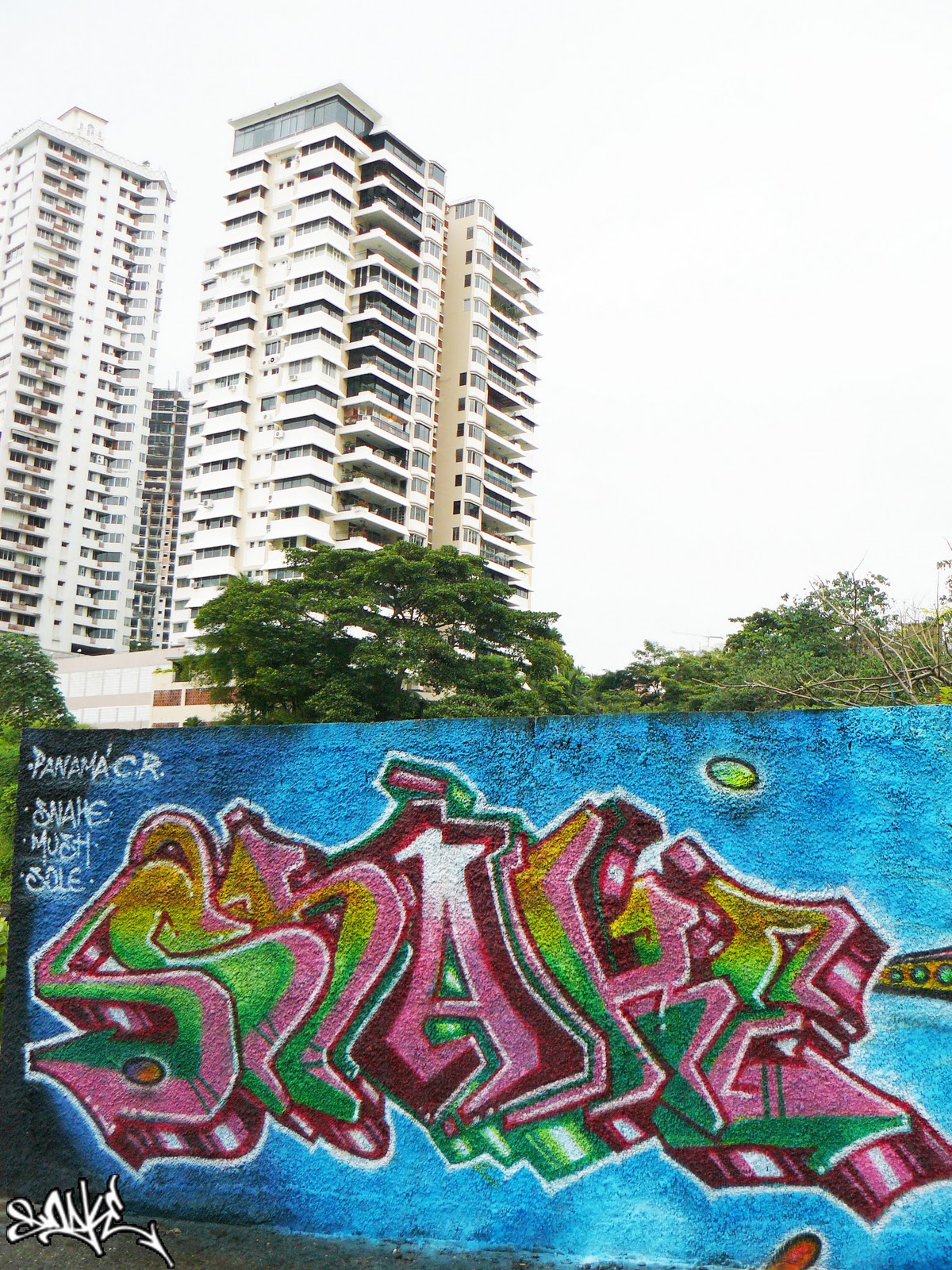 Snake (AC): graffiti