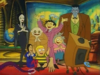 Beauty Of The New Cartoons: The Addams Family (1992) cartoons