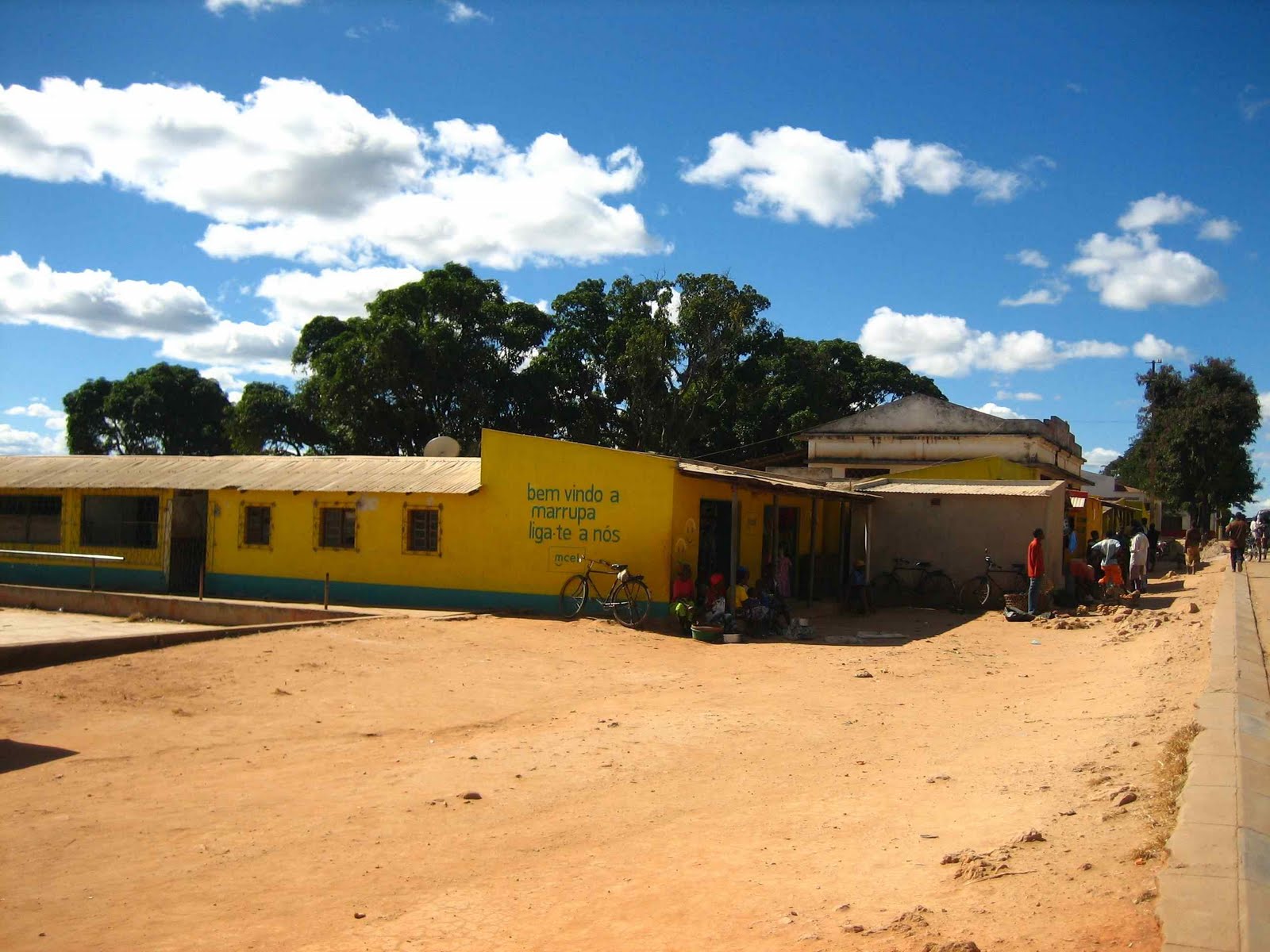 Serra Mecula: No centro de Marrupa