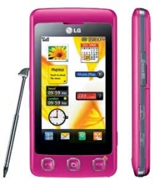 LG Pink Phones: LG KP501 Cookie Pink
