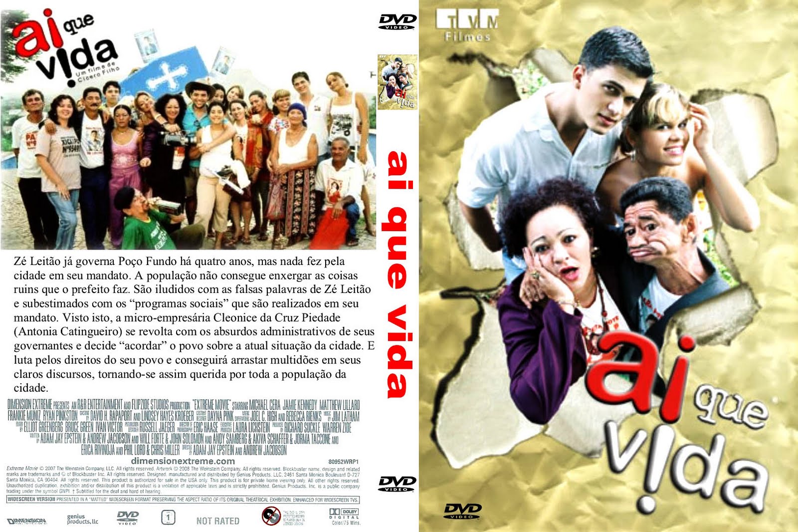 DC Capas: Ai Que Vida