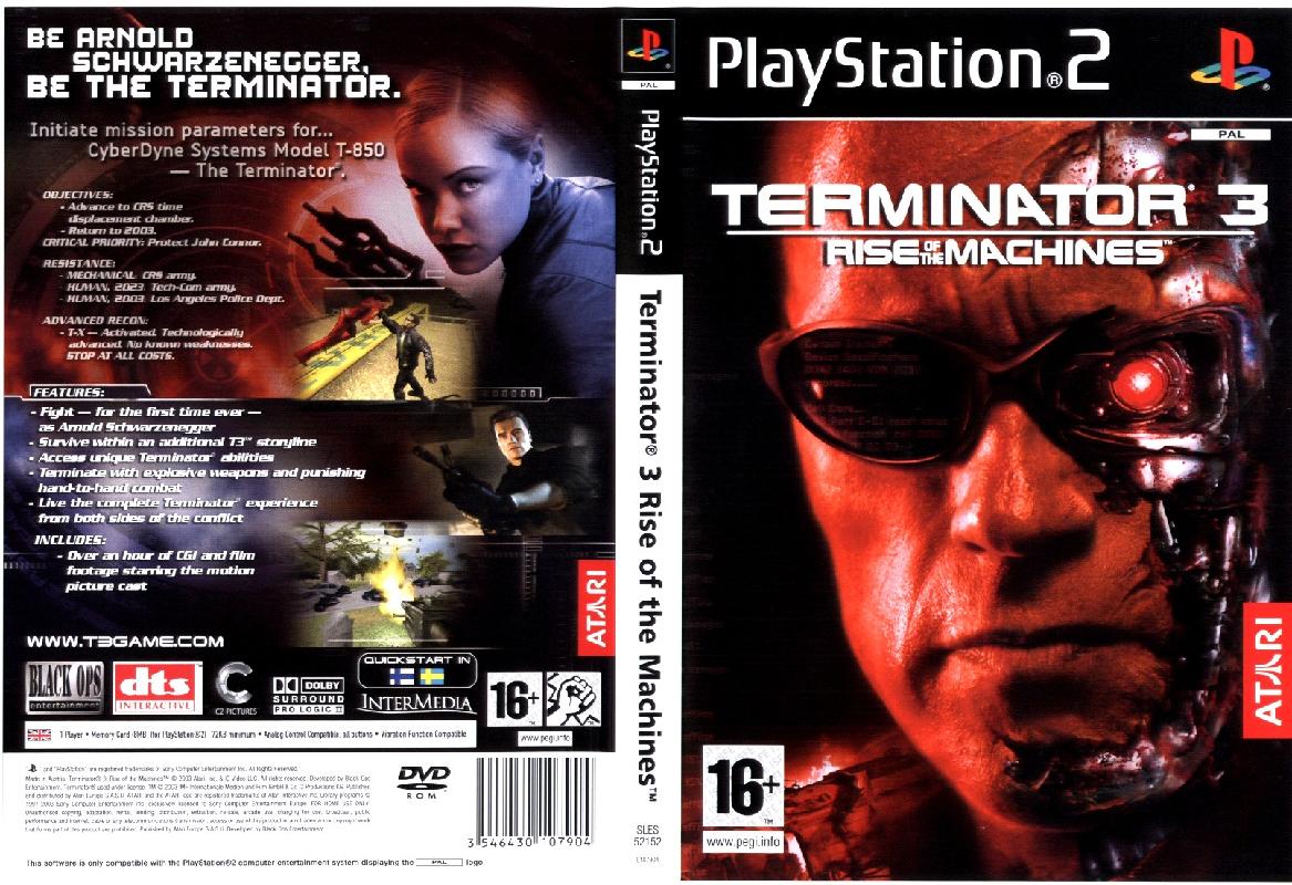 DC Capas: Terminator 3 - Rise Of The Machines