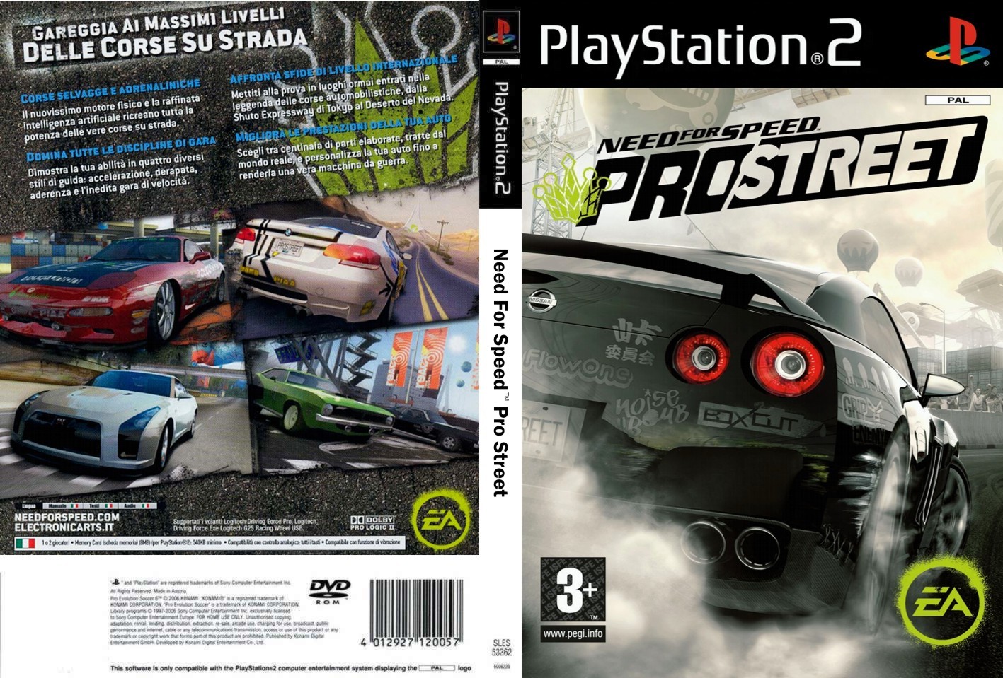 DC Capas: Need For Speed Pro Street