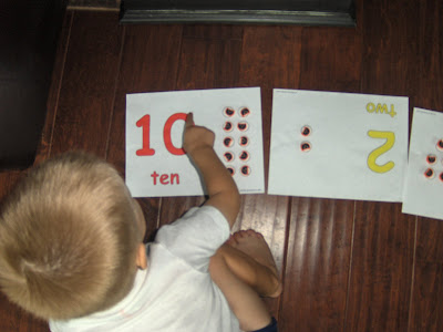 Free Preschool Counting Mats for Mini Erasers - The Activity Mom
