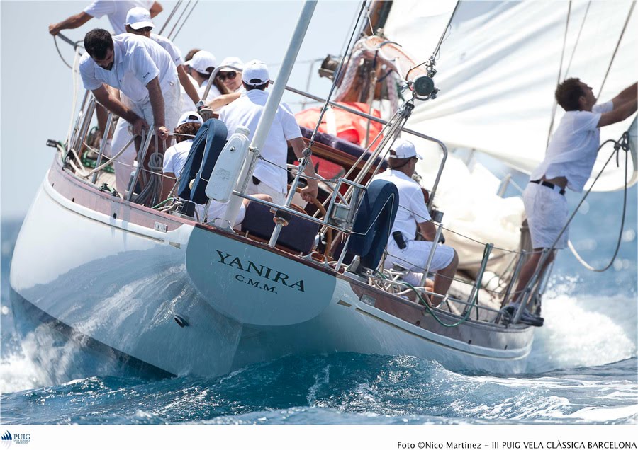 Juanpa Cadario: Regata Puig Vela Clásica en Barcelona día 1