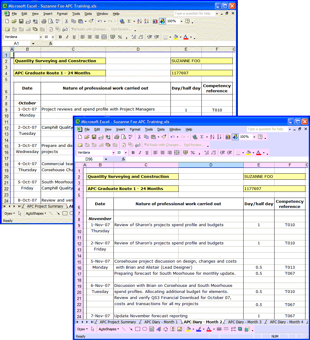 Let it Out!: one month diary