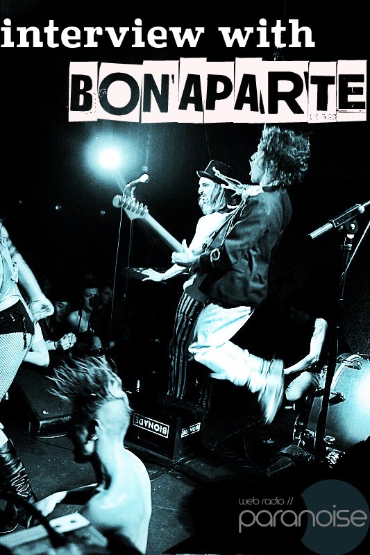 paranoise::..: Interview with Bonaparte band from Berlin