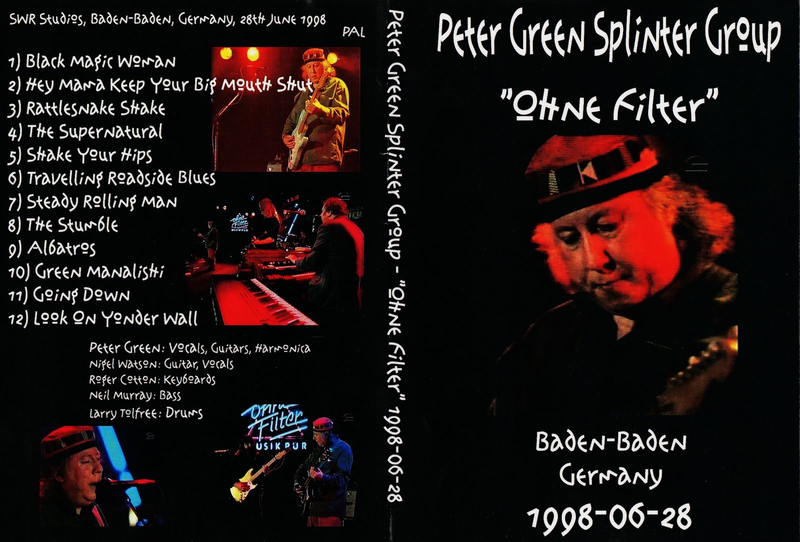 CastelarBlues: DVD - Peter Green Splinter Group - Ohne Filter
