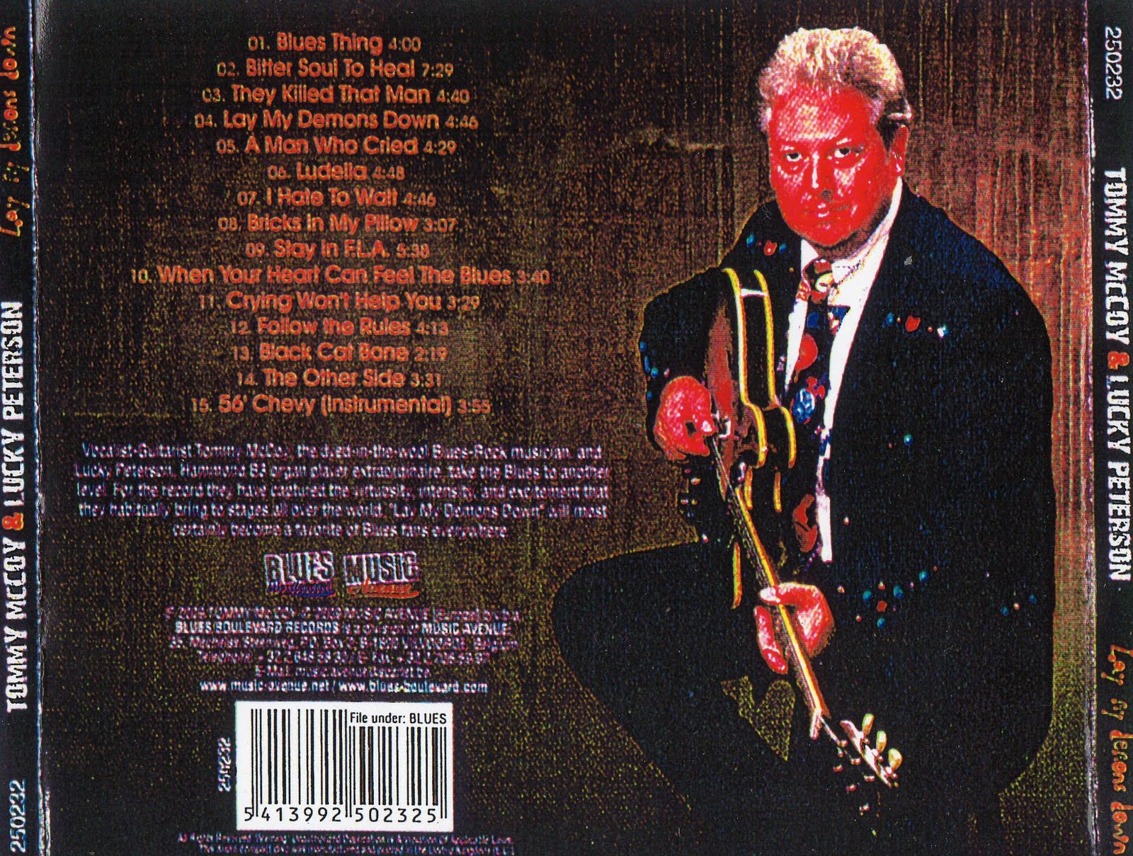 CastelarBlues: Tommy McCoy & Lucky Peterson - Lay My Demons Down