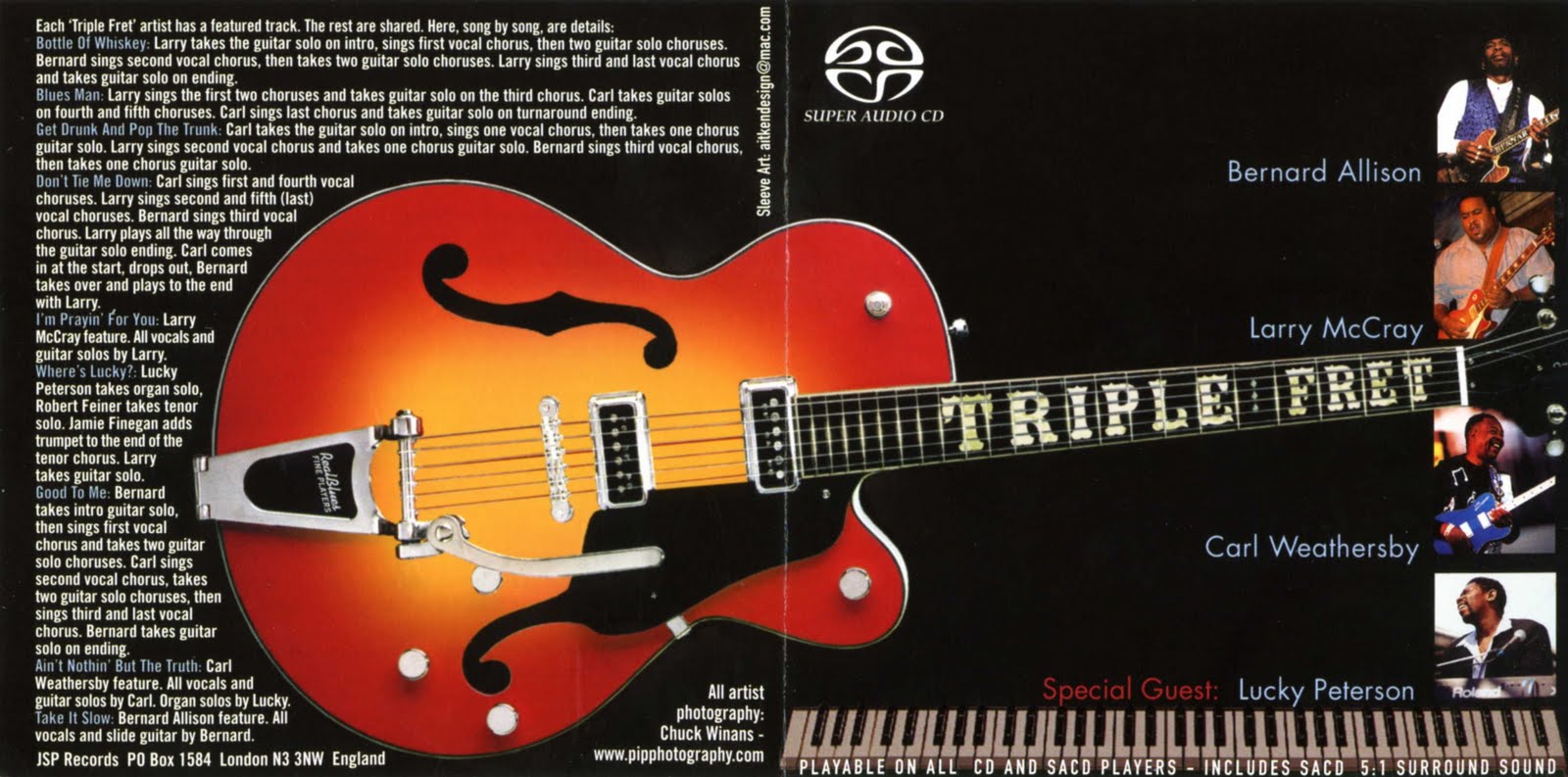 CastelarBlues: Bernard Allison - Triple Fret