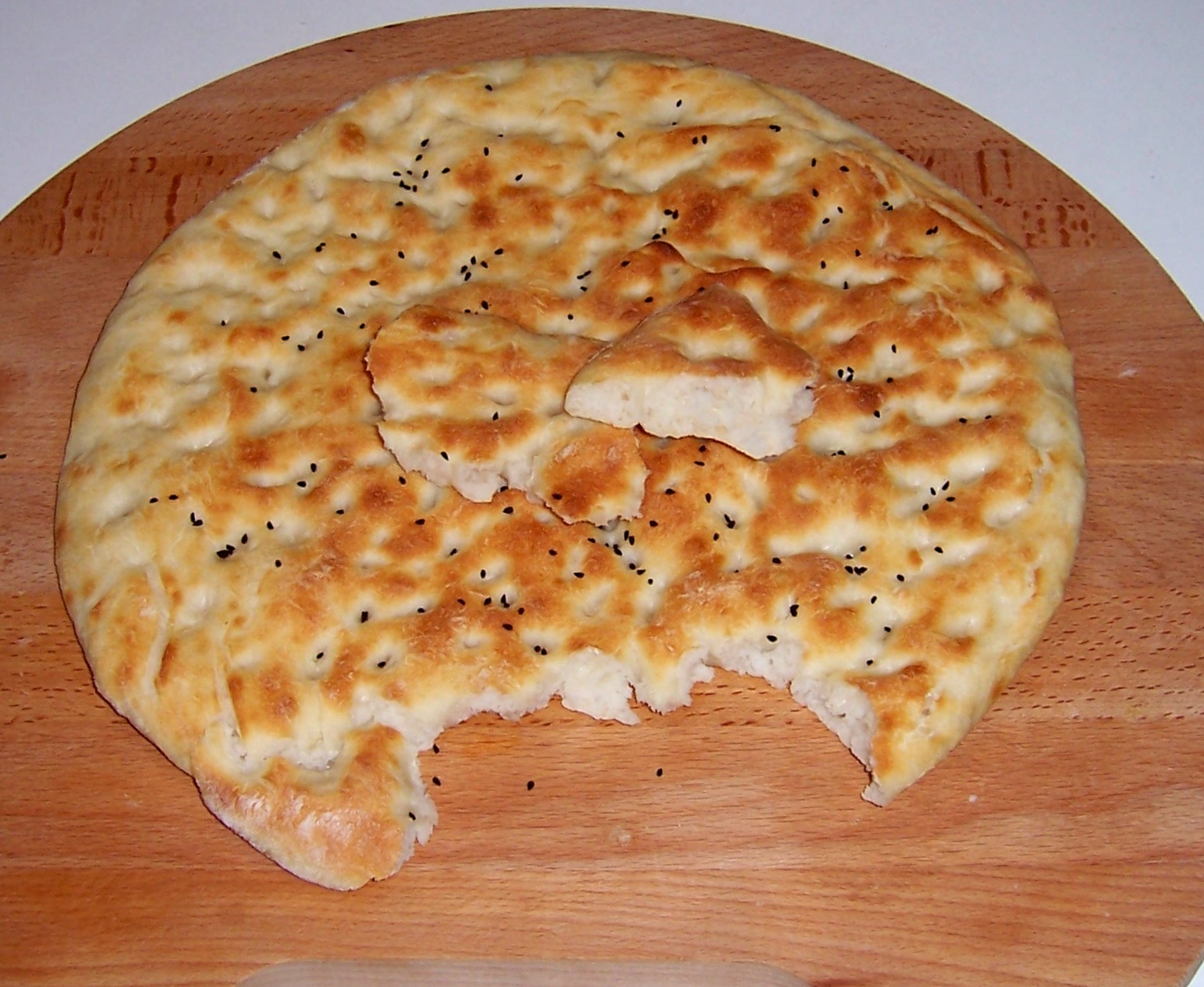 Around the World - in favorite recipes: Afghani Bread
