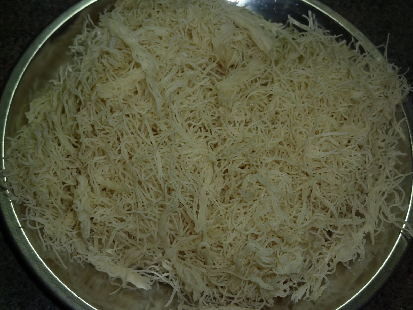 Aaha Oho: Coconut Sevai (Indian noodles)
