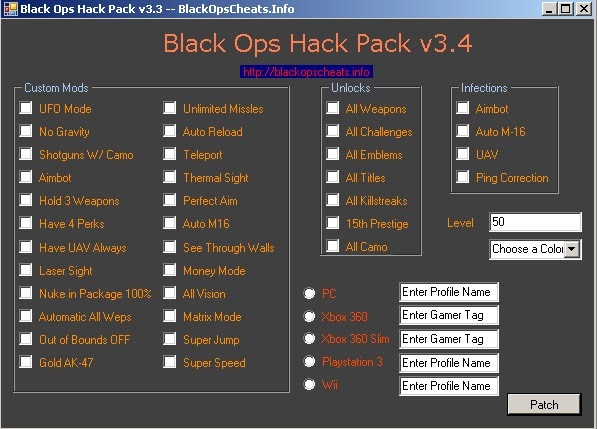 Sahil's Trick: BLACK OPS HACK PACK V3.4 latest version till now