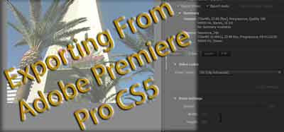 an After Effects Portal: Exporting from Premiere Pro CS5