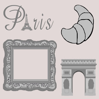 Scrapping 'Til Dawn: Today's Freebie: Paris Template